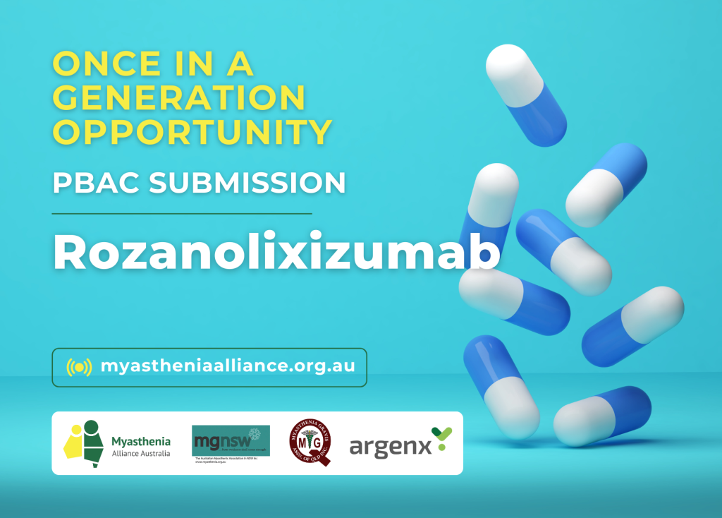 PBAC submissions for Rystiggo® (Rozanolixizumab) for all Myasthenia ...